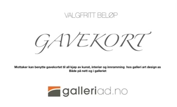 Gavekort | Galleri Art Design